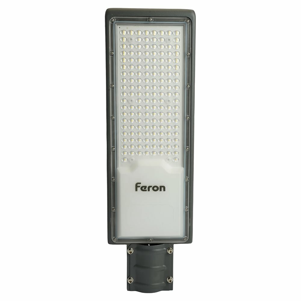 Уличный консольный светодиодный светильник FERON SP3035, 120W, 6400К, 10000Lm, IP65, черный, 41581