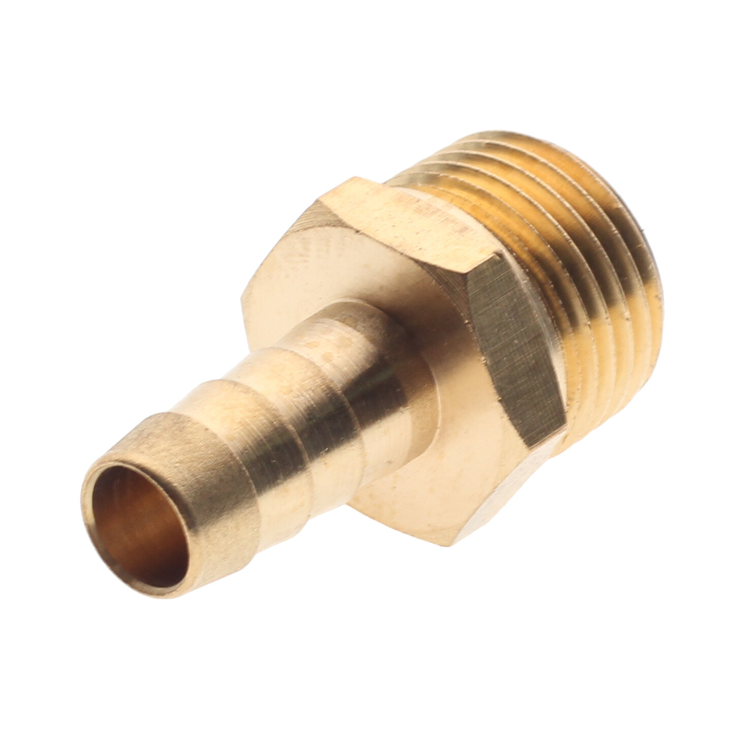 Штуцер пневматический (1/2"M - елочка 8 мм) эврика ER-MH08/05