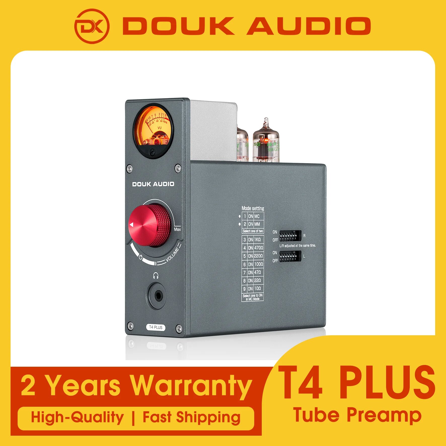 Douk Audio 6CS6 ламповый предусилитель для проигрывателей