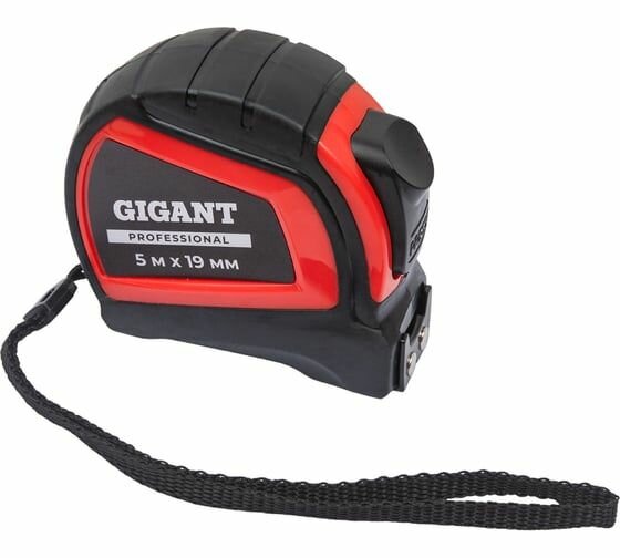 Рулетка 5м строительная Gigant Professional с автостопом GPGW-02