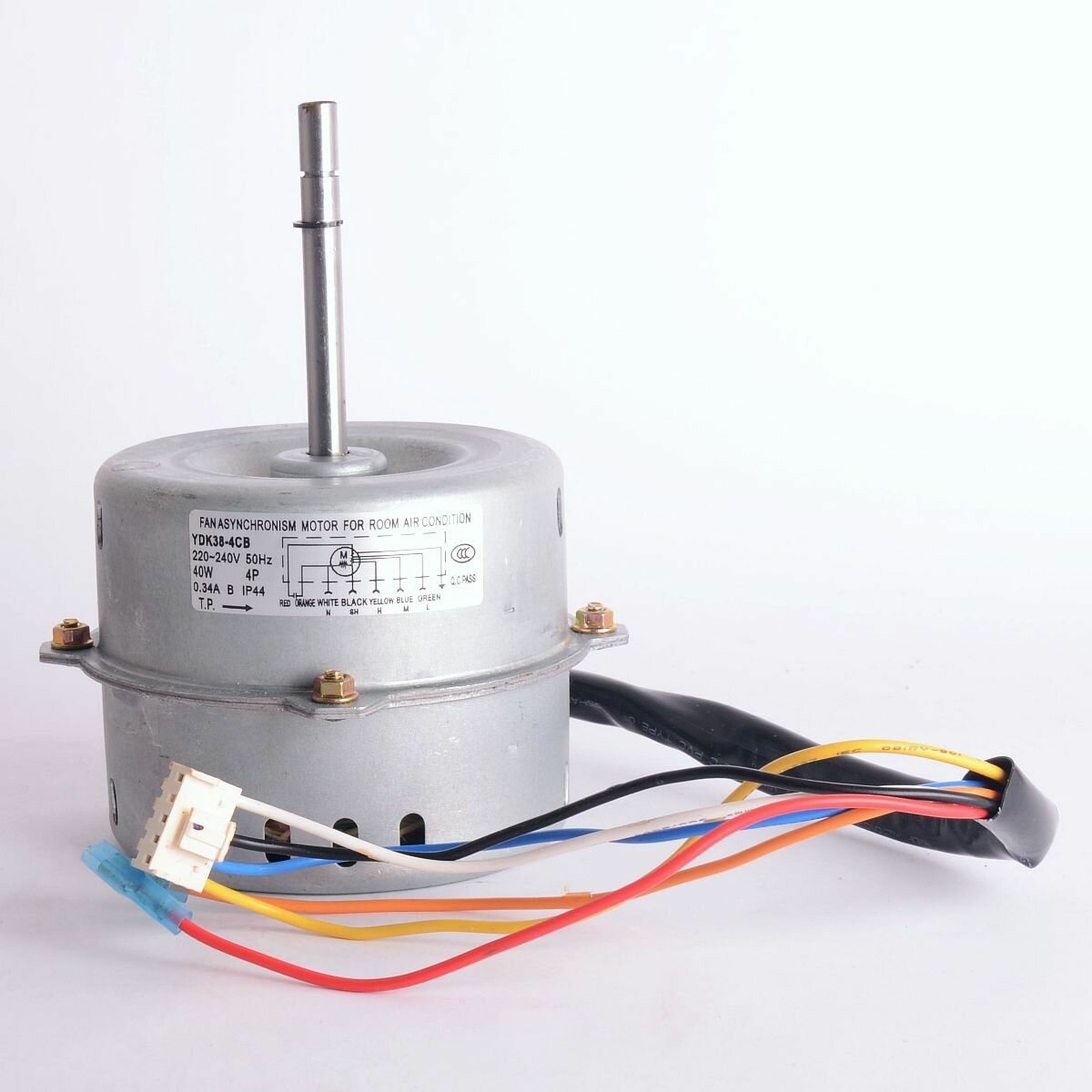 Электродвигатель наружного блока YDK38-4CB 220V/40W/ПРЧ (022212)Электродвигатель наружного блока YDK38-4CB 220V/40W/ПРЧ (022212)