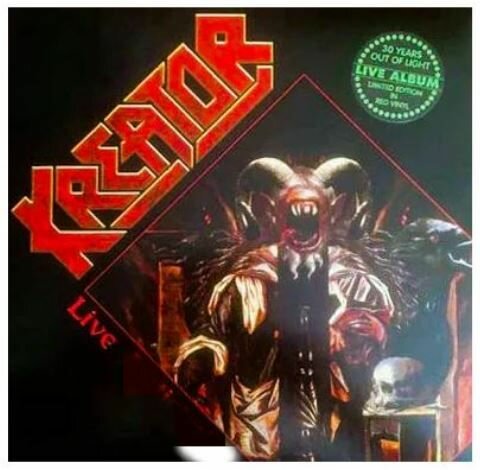 Виниловая пластинка Kreator – Live Antichrist, LP, цветной винил, лимитированное издание 1000 копий, Night Of The Vinyl Dead 2019