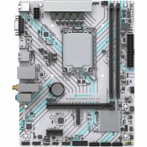 Материнская плата maxsun MS-B760M GAMING WIFI ICE