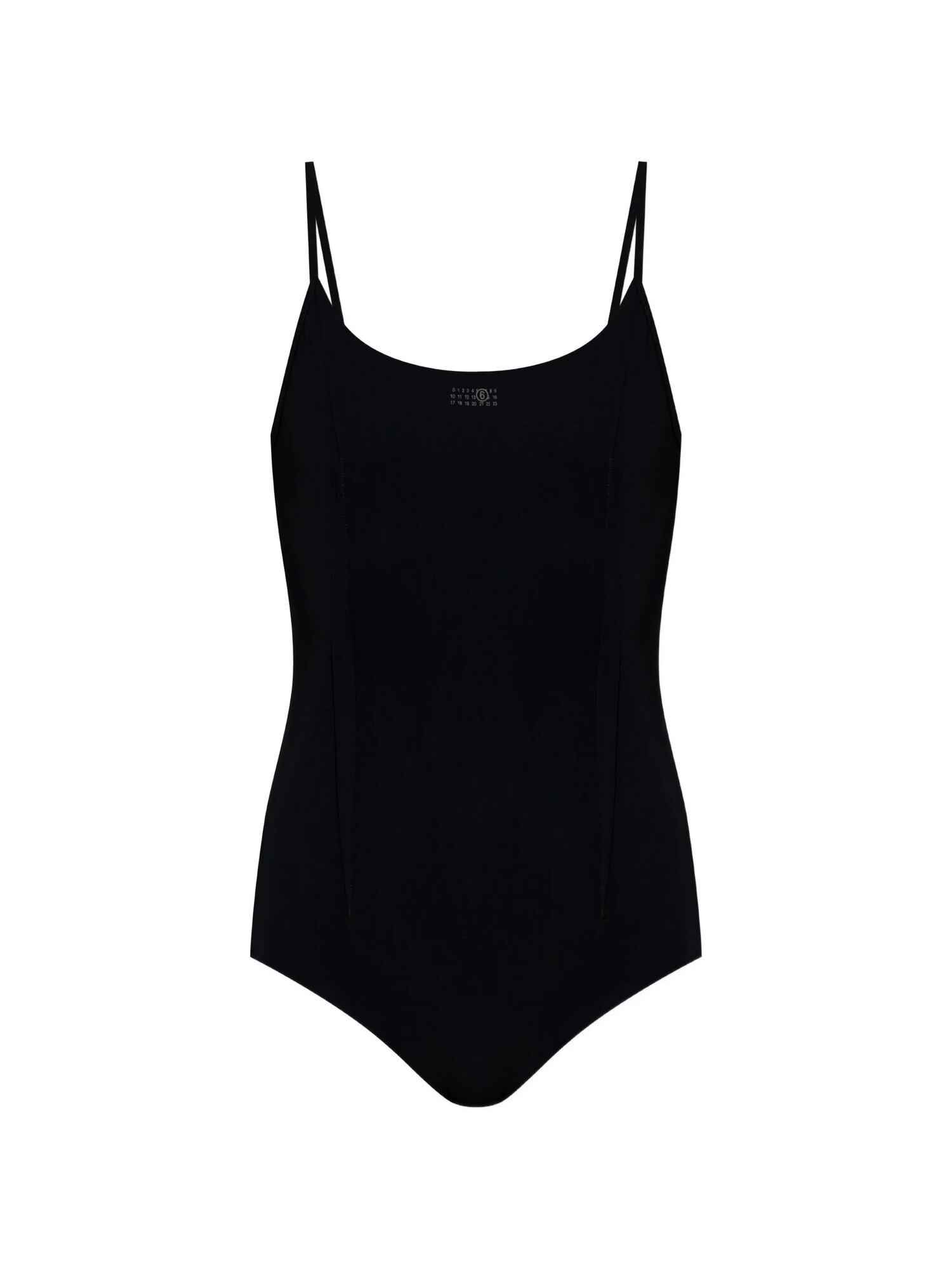 Купальник Scoop-neck logo-print swimsuit