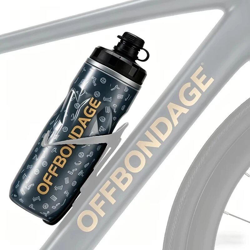 OFFBONDAGE велобутылка 610 мл, черная