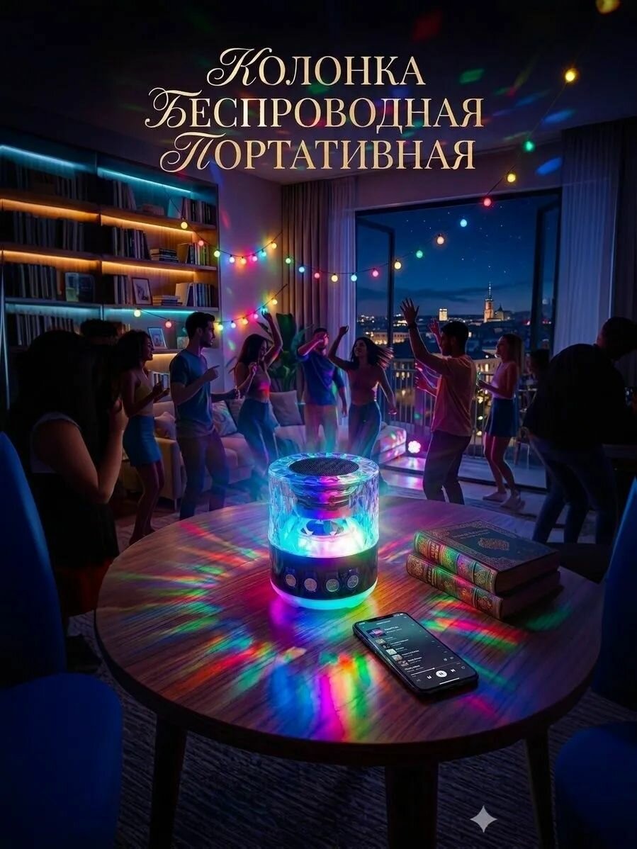Колонка портативная беспроводная
