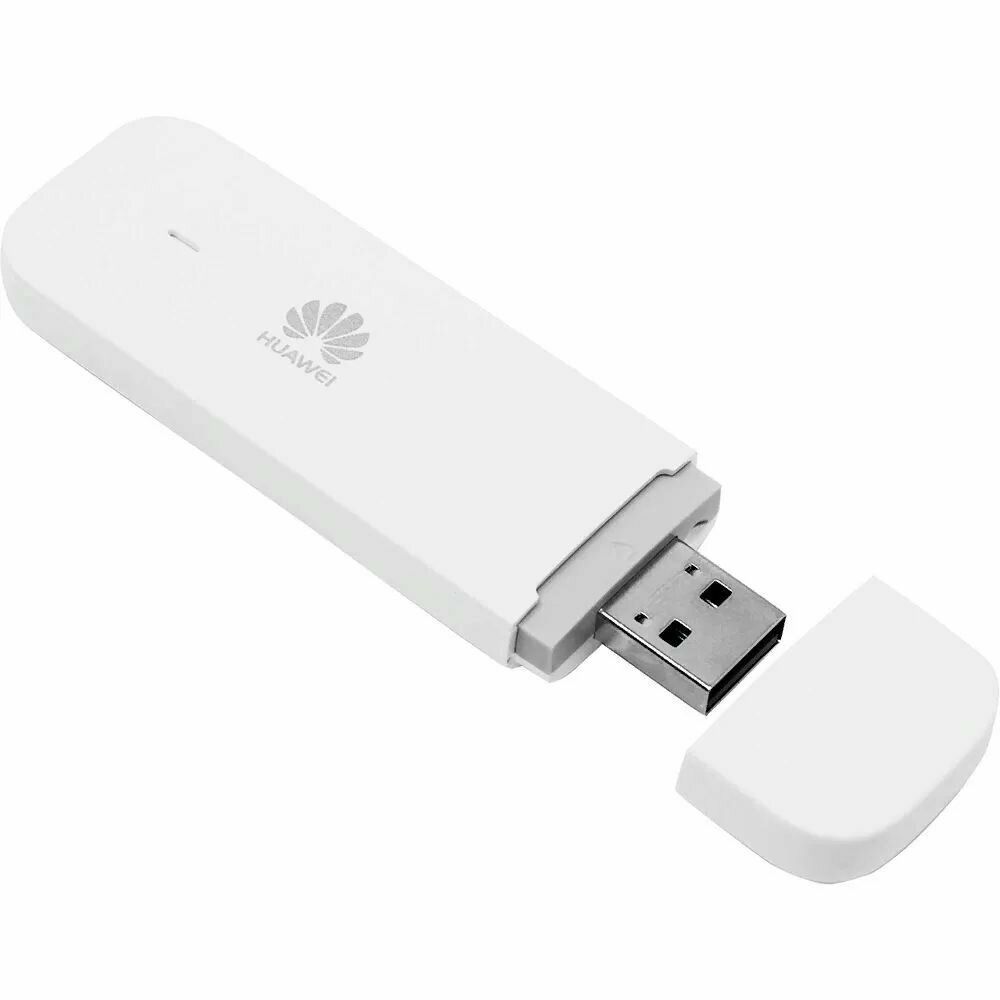 Модем huawei E3372H (лого Huawei) белый — фото 1