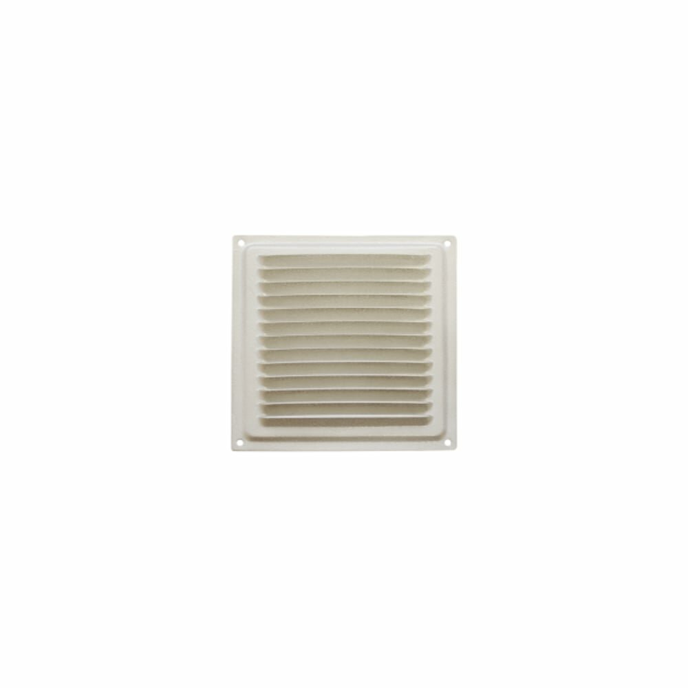 Решетка вентиляционная DOMART 150x150, с сеткой, белый антик 4620007780437