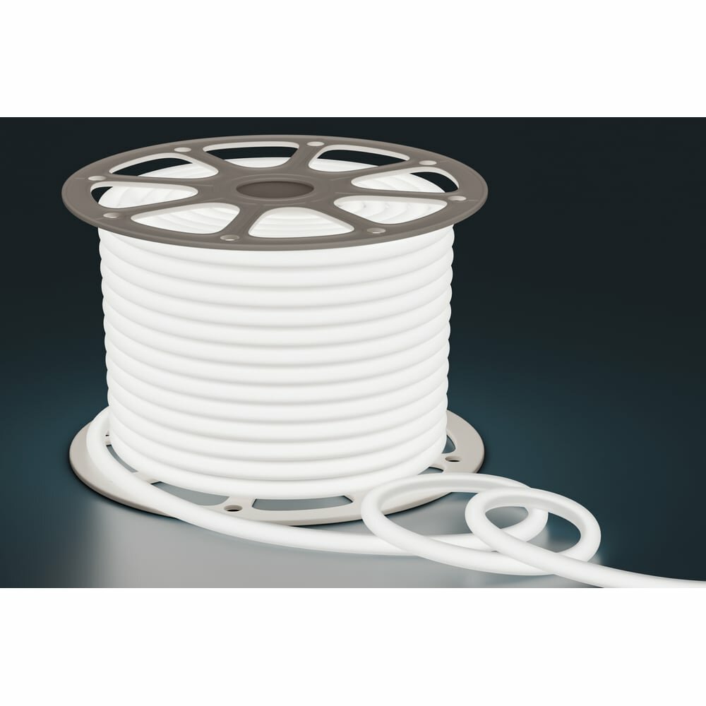 Светодиодный неон Apeyron 220В, 6Вт/м, 300лм/м, 4000К, smd 2835, 144д/м, круглый, d=14мм, 50м, IP65 17-58