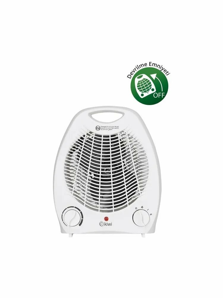 Kiwi KHT 8415 Электрический Тепловентилятор , 2000 Вт, 2 Режима, Термостат, Защита от Перегрева