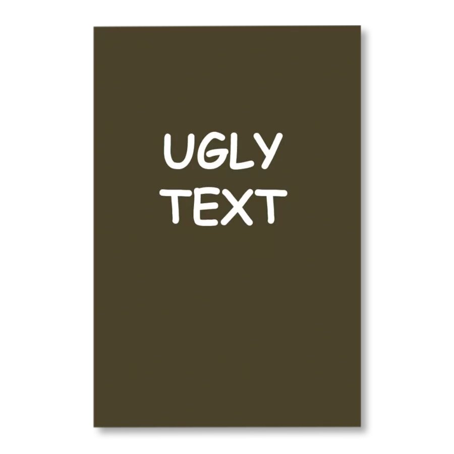 Ugly text / Агли Текст — фото 1