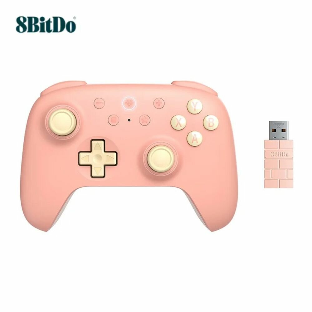 8BitDo Ultimate 2C Беспроводной игровой контроллер для ПК, Windows 10, 11, Steam Deck, Raspberry Pi, Android