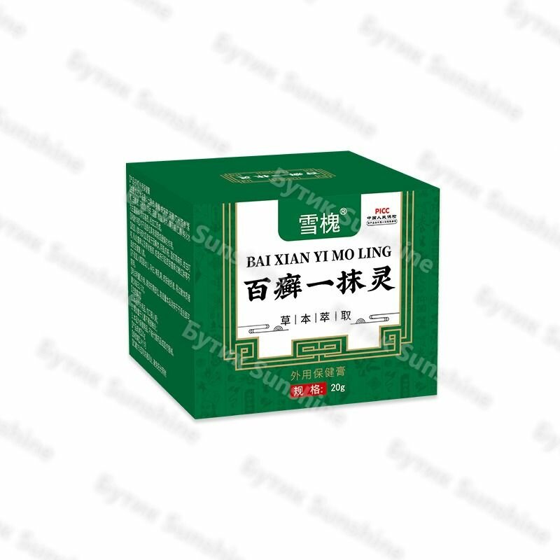 Лечебная мазь Xuehuai Bai Xuan Yi Mo Ling 20 г: с экстрактами ромашки и лаванды, без гормонов, для всей семьи
