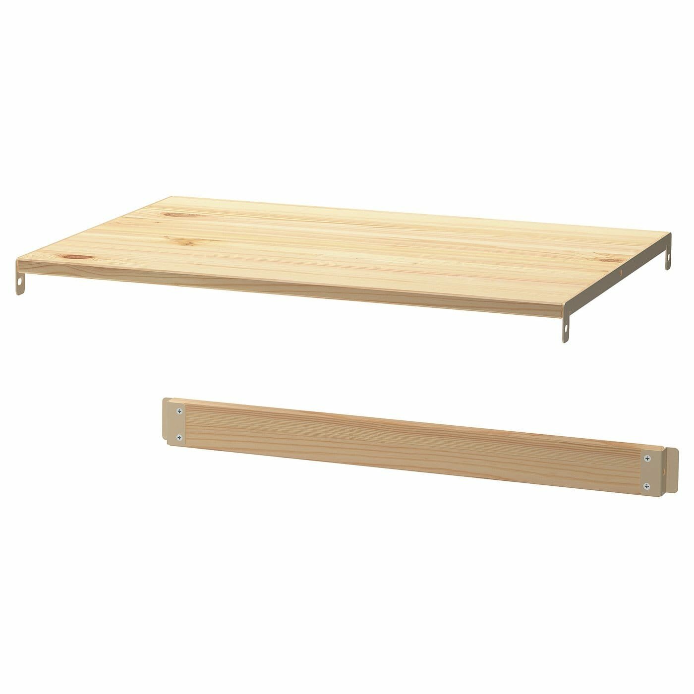 Полка IKEA TROFAST столешница, светлая сосна выбеленная, 60x44 см 206.153.52
