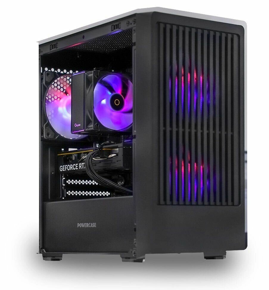 Системный блок CORE M (SM07 Intel Core i5-12400F, 32Gb DDR4, RTX5060, SSD 1Tb M.2, MSI B760M-E, 550Вт)