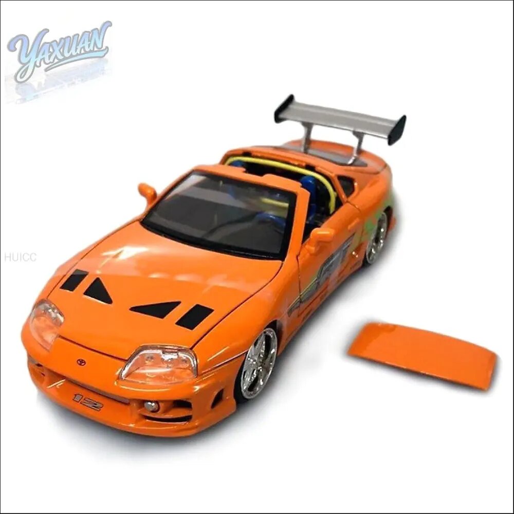 Машинка Fast and Furious Jada Форсаж 1:32 -BRIAN'S TOYOTA SUPRA orange