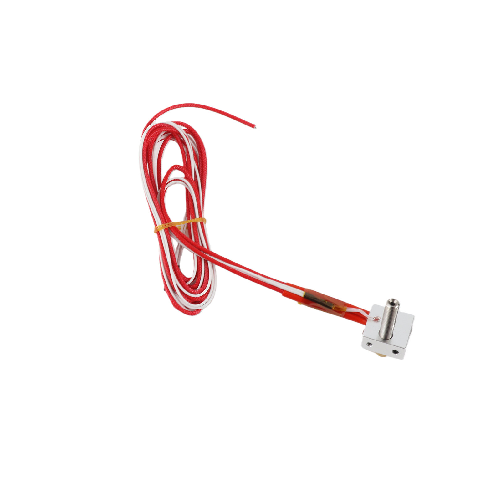 DIY Hot End Kit Сопло 0,4 мм, горло экструдера M6 30 мм, нагреватель 12 В, 40 Вт, термистор NTC 3950 и алюминиевый нагревательный блок для замены 3D-принтера RapRep i3 Anet A2 A8
