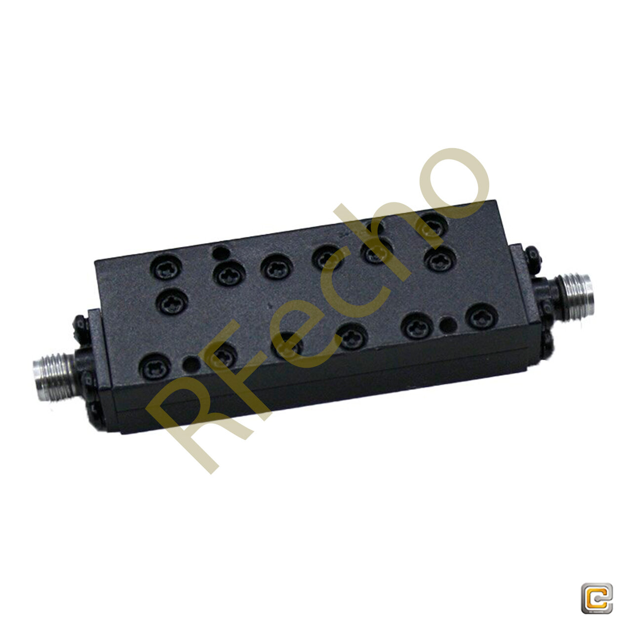 High Pass RF Microwave Filter 1.25GHz to 12GHz Cavity RF High Pass Filter rejection ≥ 50dB @ DC~0.98GHz with SMA Female Connector