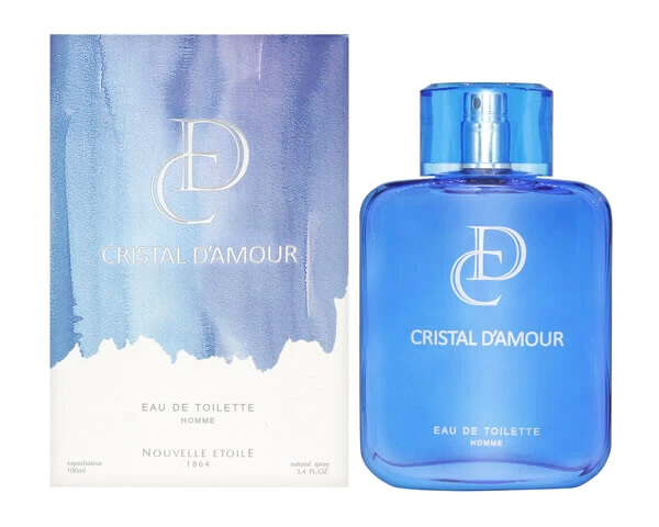 Туалетная вода мужская Nouvelle Etoile Cristal D Amour 100 мл - Новая Заря Кристалл Любви