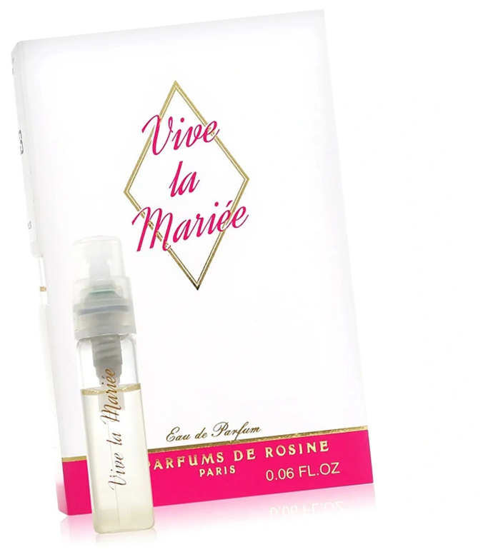 Женская парфюмерная вода Vive La Mariee Les Parfums De Rosine 2 мл сэмпл - Розине