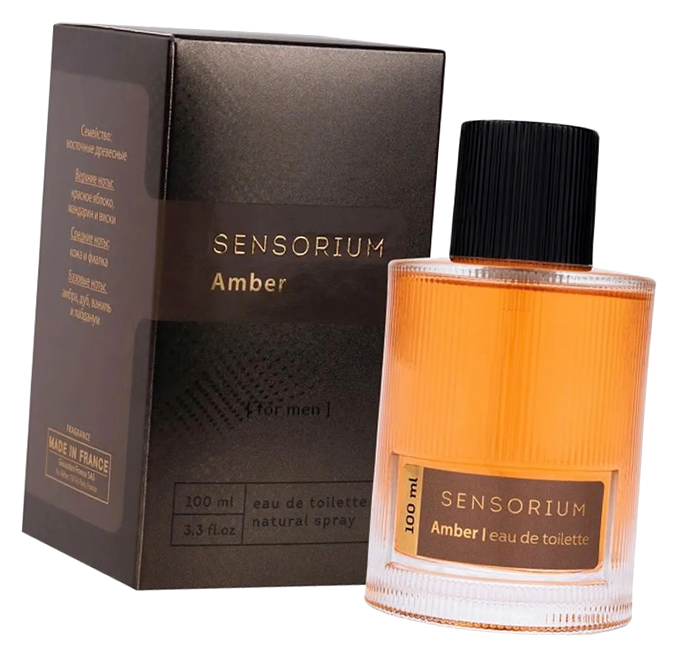 Мужские духи Delta Parfum Sensorium Amber 100 мл - Дельта парфюм Сенсориум Эмбер