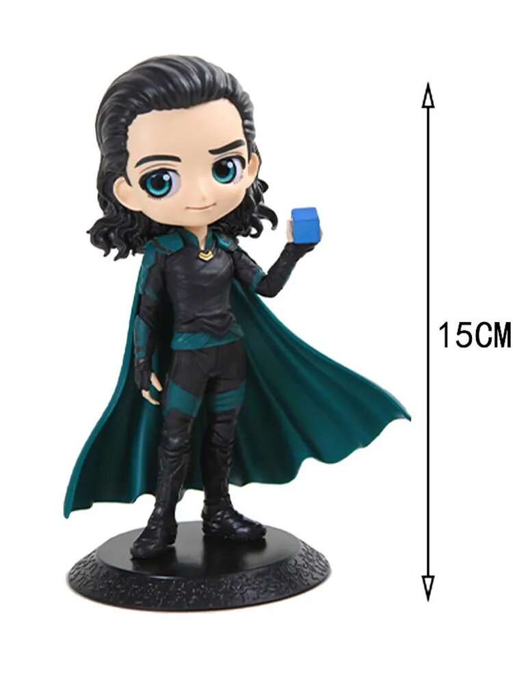 Фигурка Qposket локи супергерой коллекционная игрушка для детей Loki 15 см