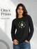Лонгслив ONYX PRINTS, размер XL, , черный