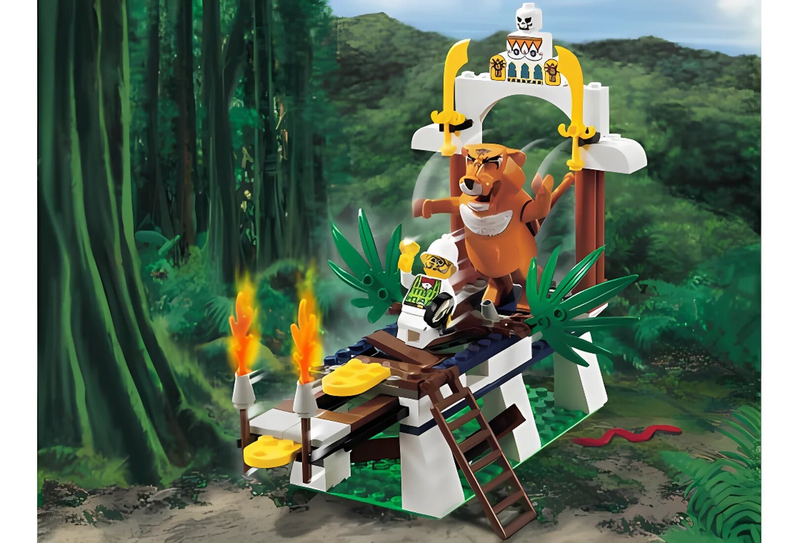 Конструктор Lego Adventurers 7411 Рёв Тигуры