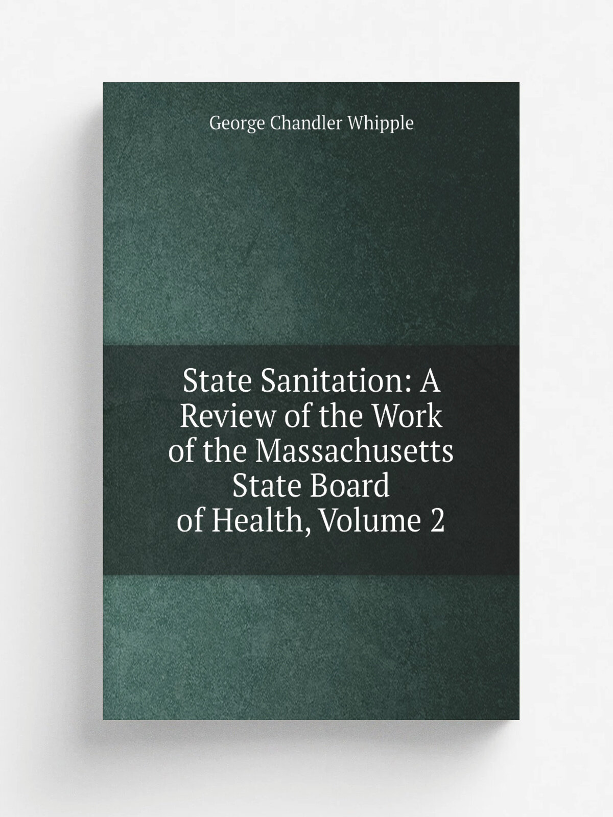 State Sanitation: A Review of the Work of the Massachusetts State Board of Health, Volume 2