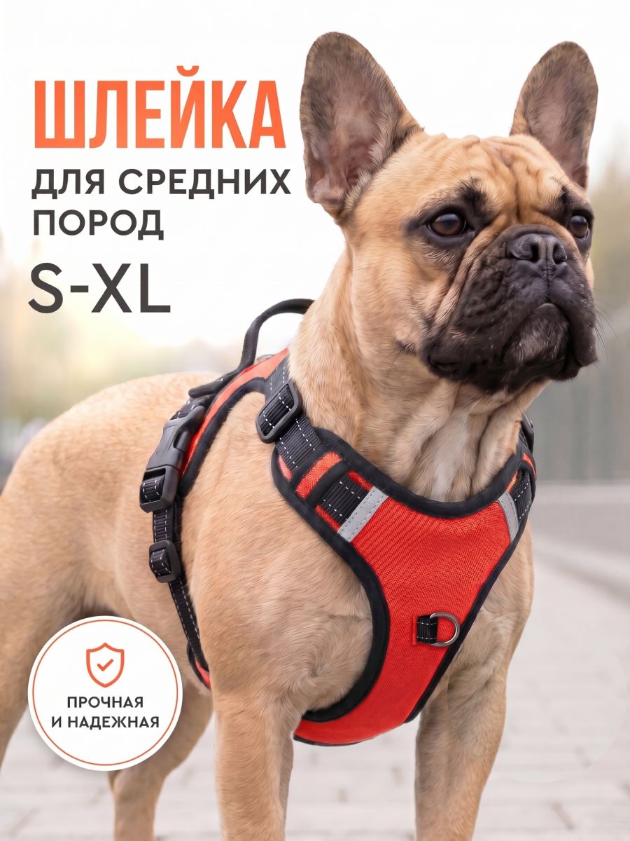 Шлейка анатомическая для собак средних пород MiloPets, M