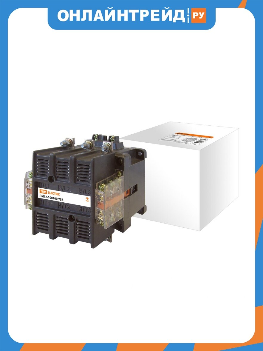 Пускатель электромагнитный Tdm Electric ПМ12-100100 У3Б 220В (SQ0714-0001)