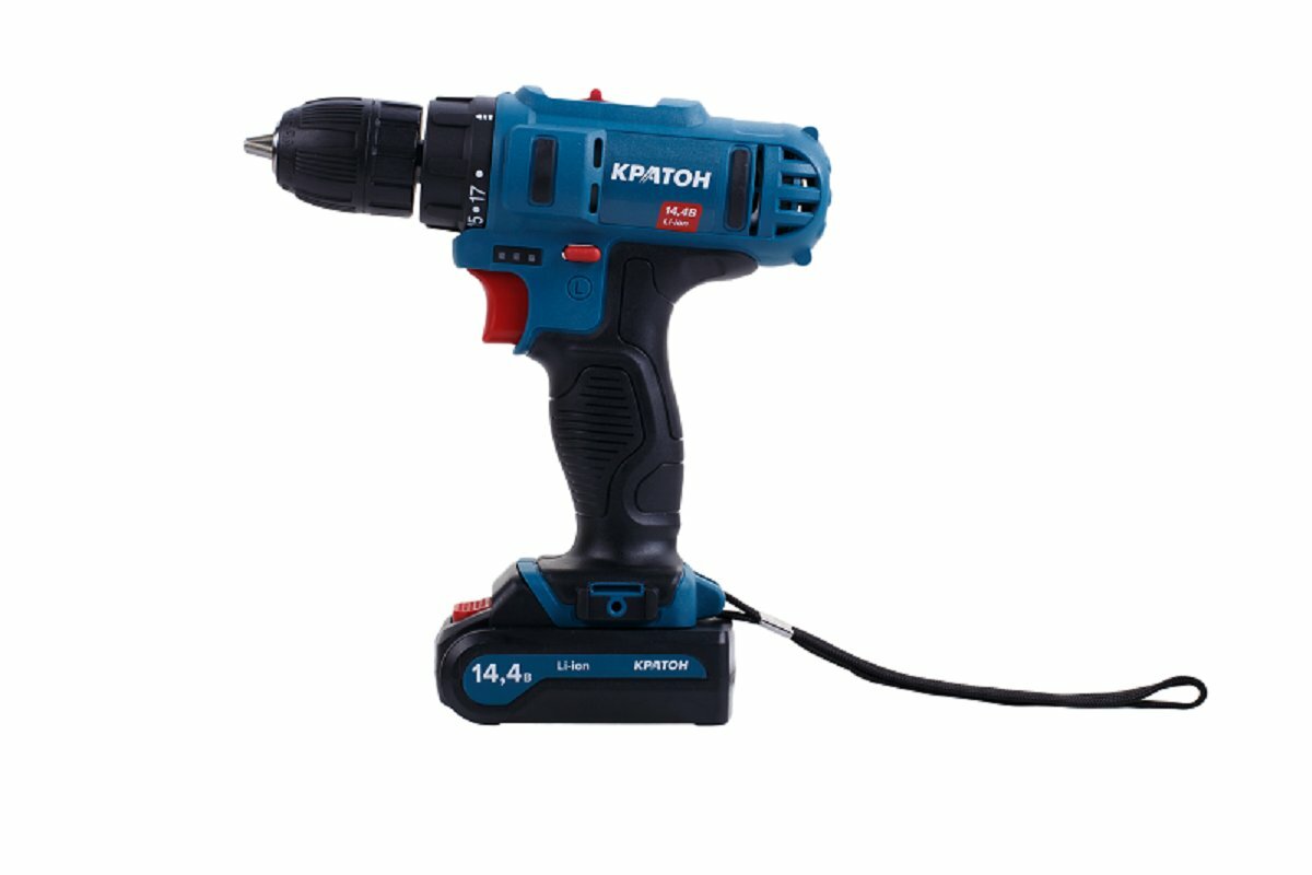 Аккумуляторная дрель-шуруповерт CDB-14,4-Li-1,5 Кратон 3 11 01 059