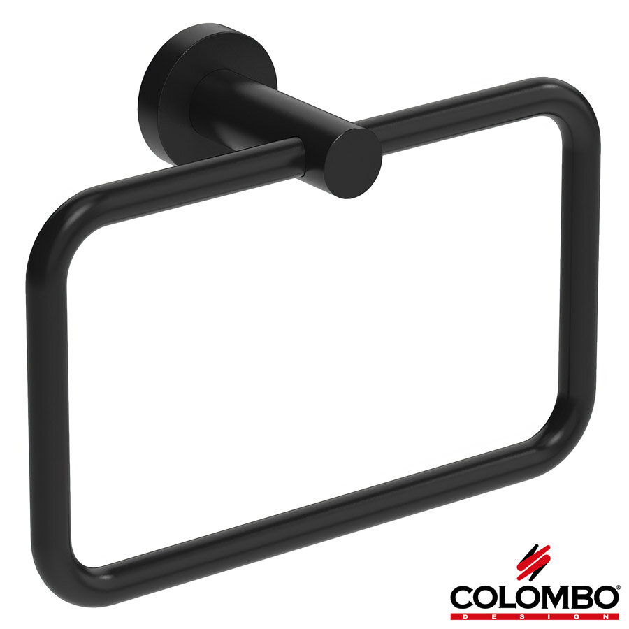 Полотенцедержатель-кольцо Colombo Plus W4931NM (чёрный)
