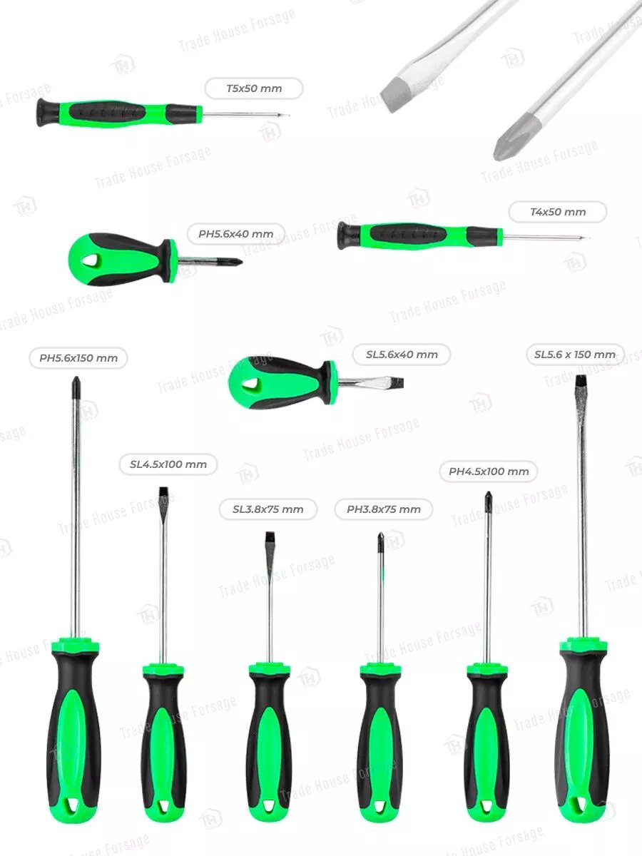 Набор отверток 10 предметов