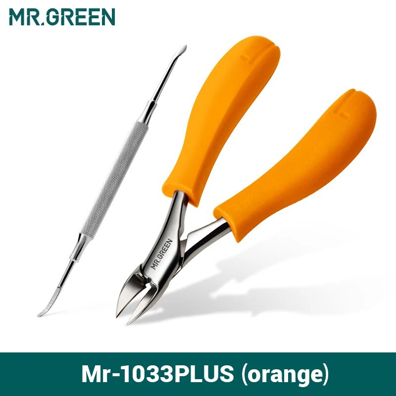 MR.GREEN Кусачки для ногтей из нержавеющей стали Mr-1033-OR-plus