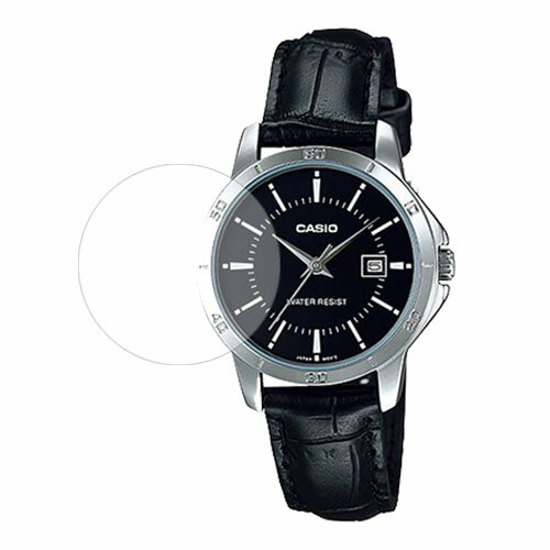Скрин Мобайл защитный экран для часов Casio LTP-V004L-1A из гидрогелевая плёнка прозрачная