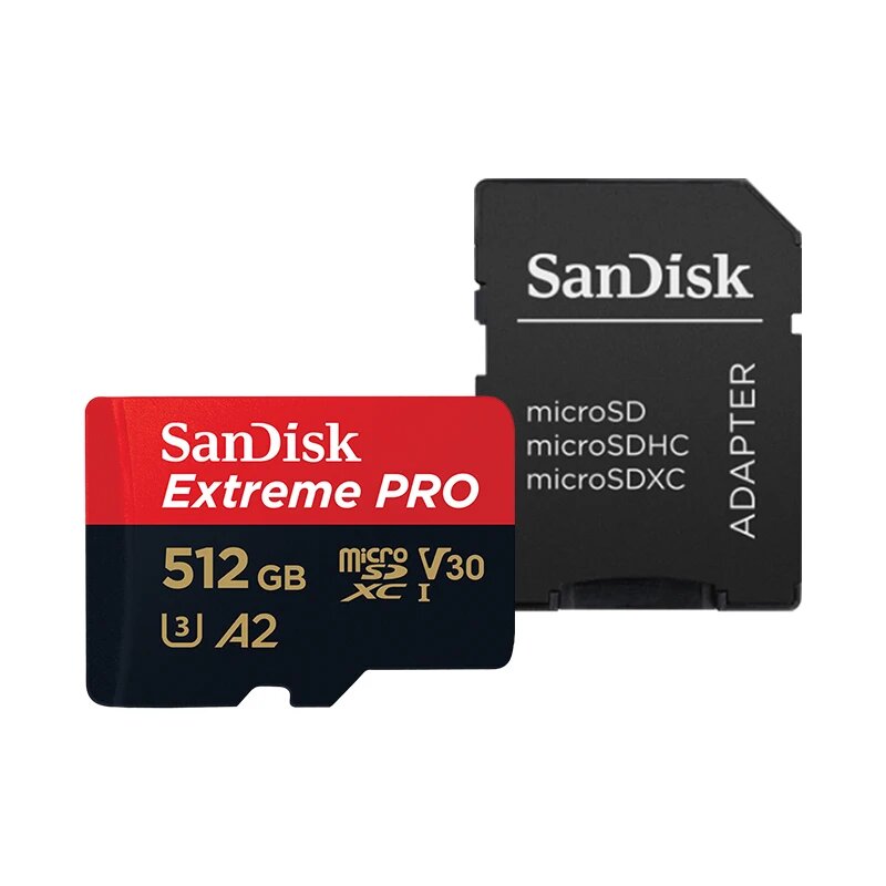 SanDisk Extreme PRO 512GB microSDXC A2 карта памяти