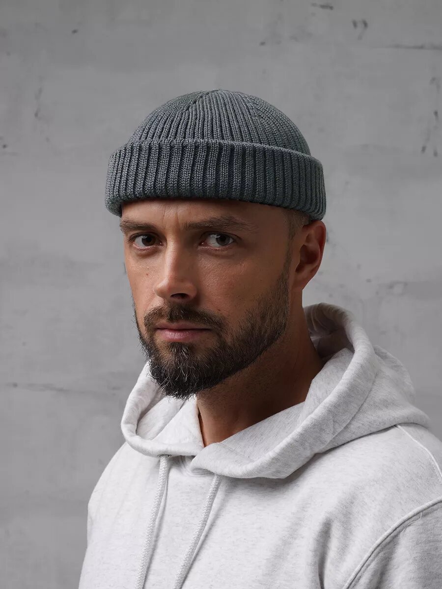 Шапка-бини для мужчин