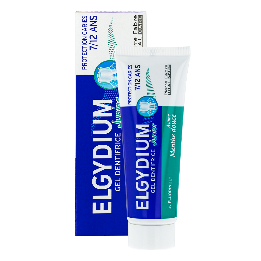 Детская зубная паста Elgidium (Эльгидиум) Junior Мята (с 7 до 12 лет), 50 мл