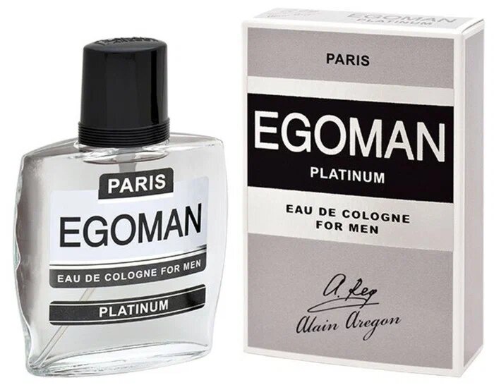 Alain Aregon Egoman Platinum одеколон 60 мл