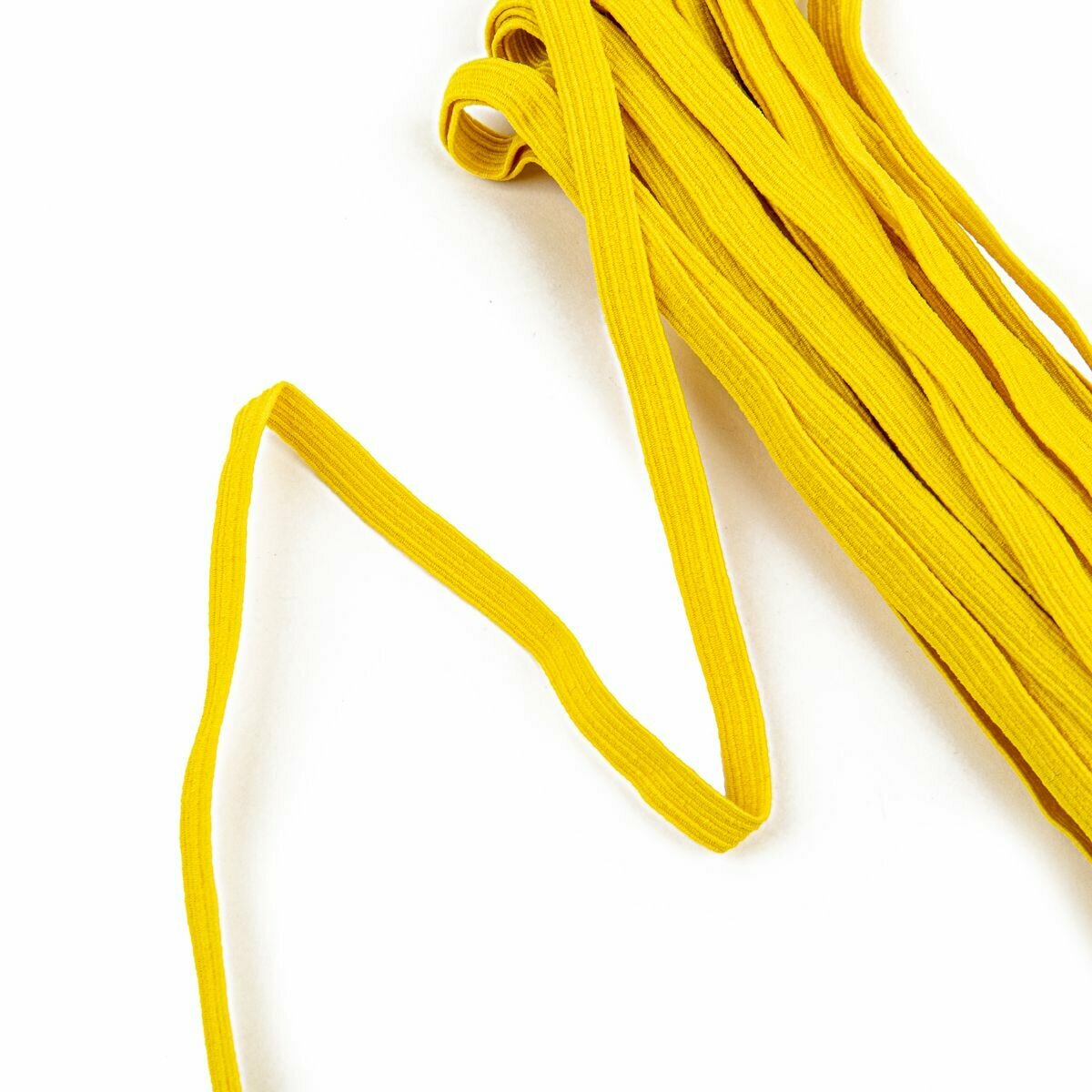 Лента эластичная бельевая "Gamma" продержка НП 8 мм 10 х 10 м цв. 104 желтый