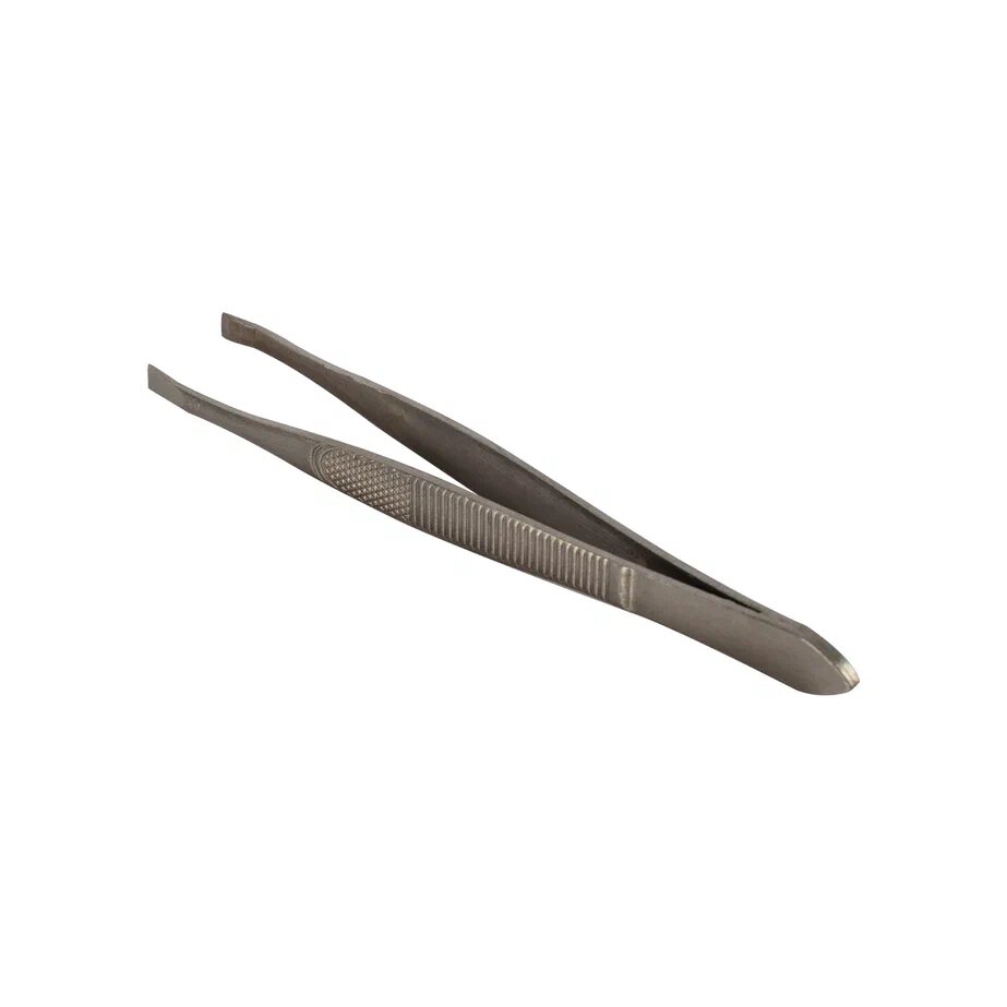 Пинцет для бровей Beautella, прямой, 6см