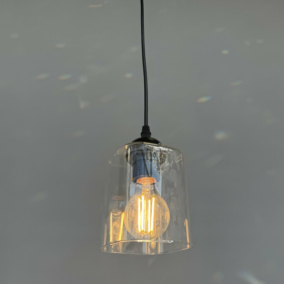 Подвес AURA S7103-1 BK E27 — фото 1