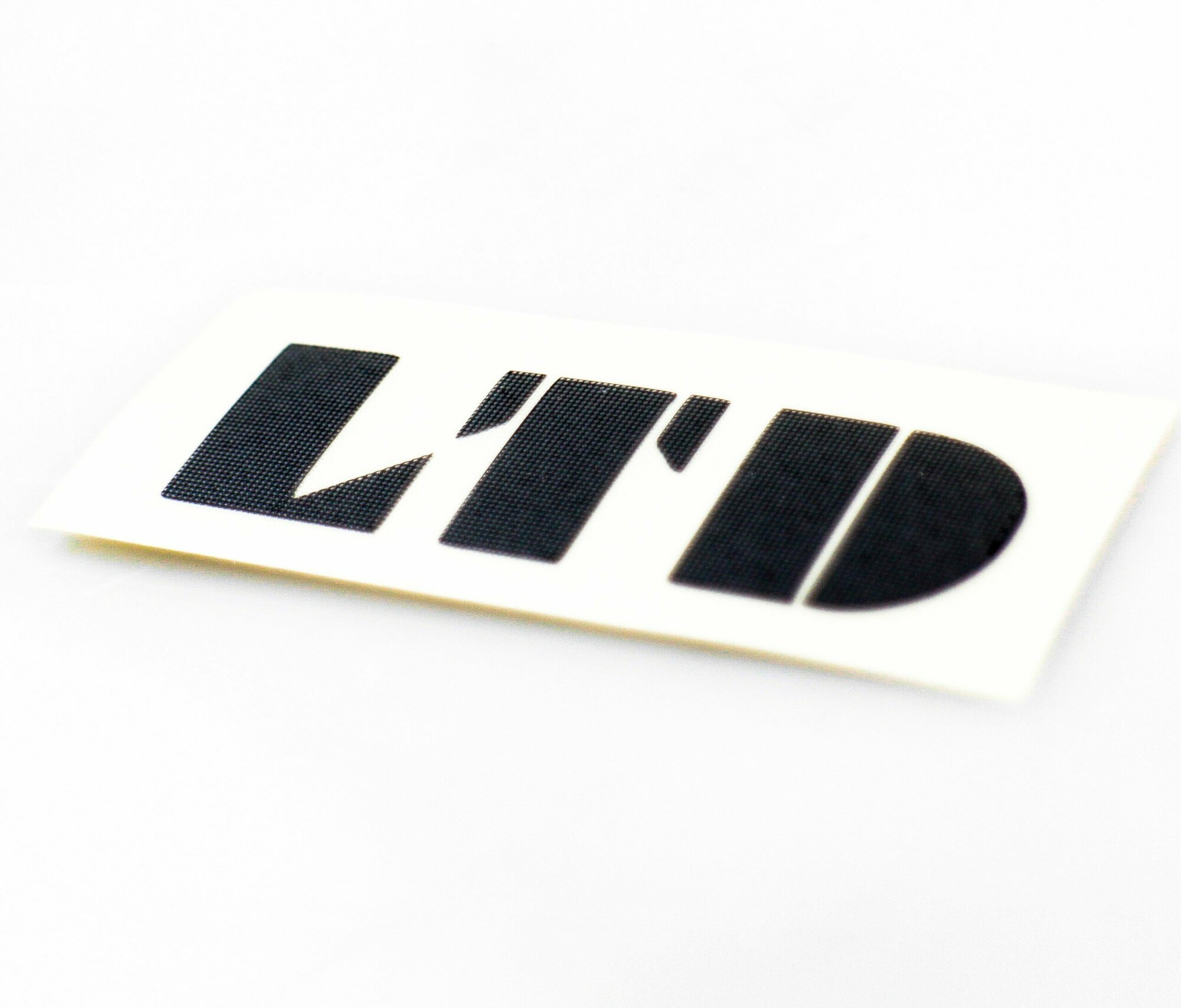 Наклейка для гитары "LTD" Струнки. ру, черный