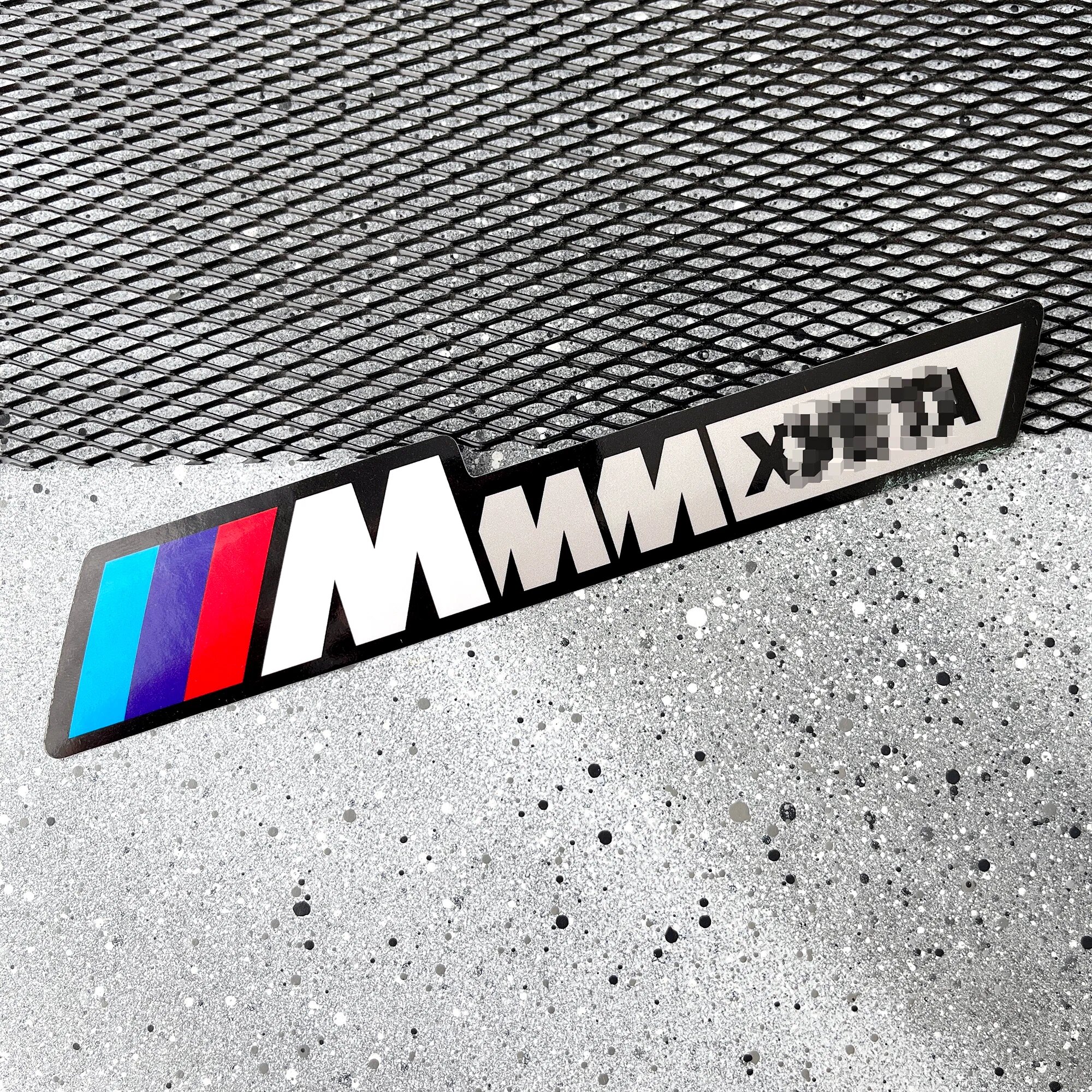 Наклейка на авто BMW спорт 19х3.4см / Resource Stickers