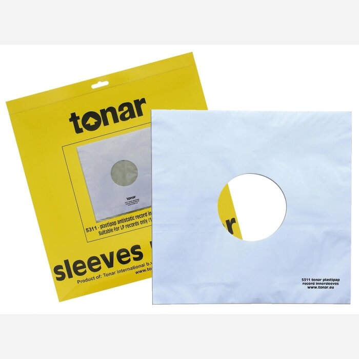 Внутренние конверты Tonar 5311 Plastipap 12´´ Record Sleeves (25 шт.)