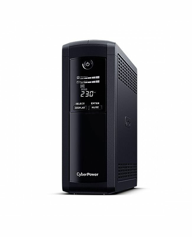 ИБП Line-Interactive CyberPower VP1200EILCD 1200VA/720W USB/RS-232/RJ11/45 (4 + 4 IEC С13)