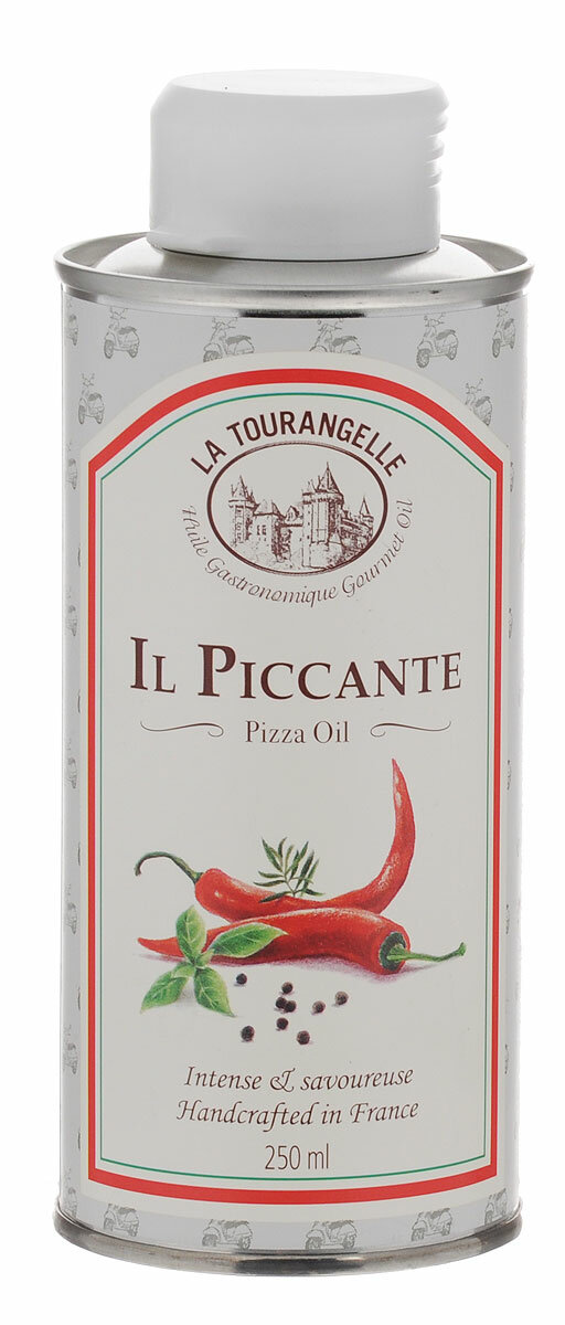 La Tourangelle II Piccante Pizza Oil смесь растительных масел для пиццы с перцем, 250 мл