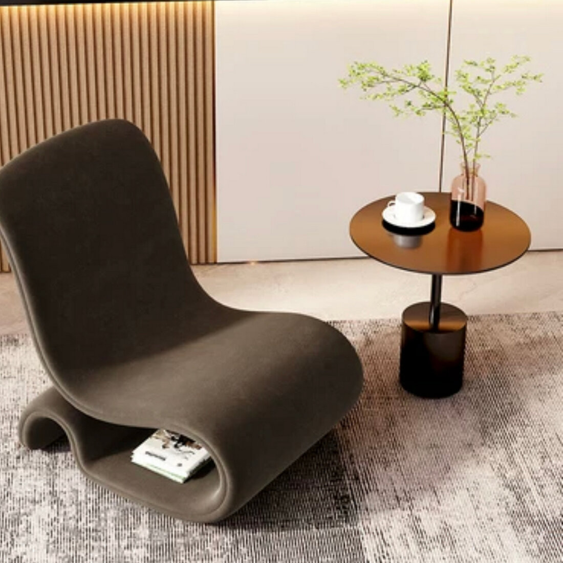 Релакс-Кресло Zur (Темно-коричневый)