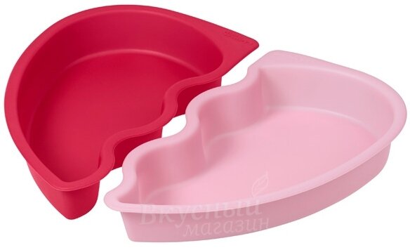Силиконовая форма Разбитое сердце Broken Heart Wilton 2105-0226 (Набор из 1 шт.)